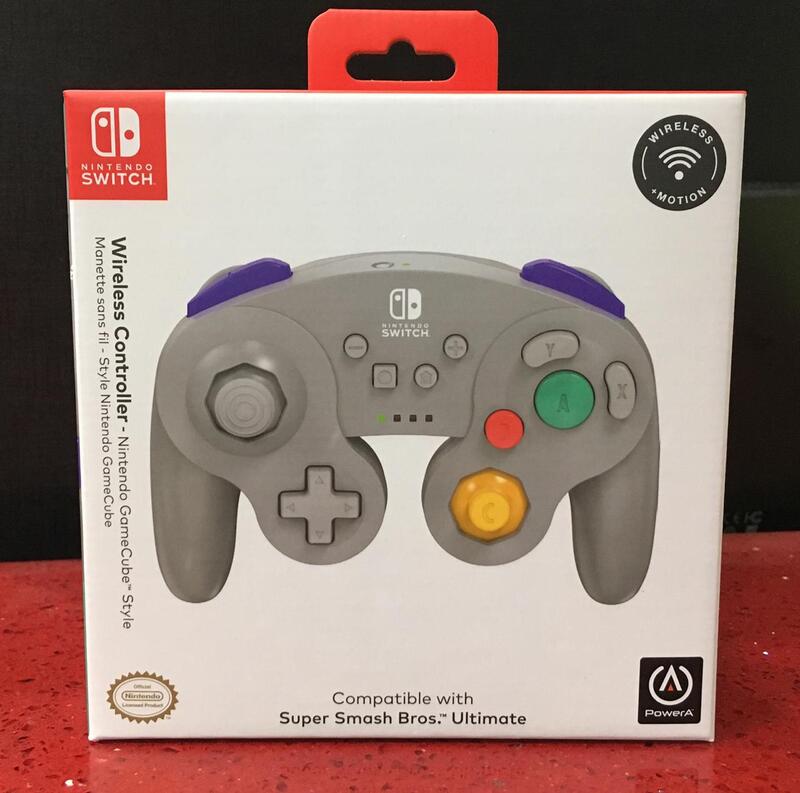 Controller Wireless GameCube GRIS PowerA – GameStation