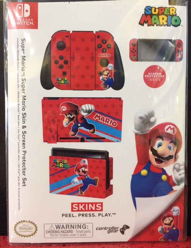 Skins Mario SuperMario Rojo 5 piezas CGEAR – GameStation