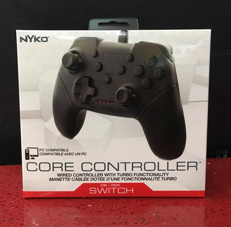 Switch Control Alambrico Core Negro NYKO – GameStation