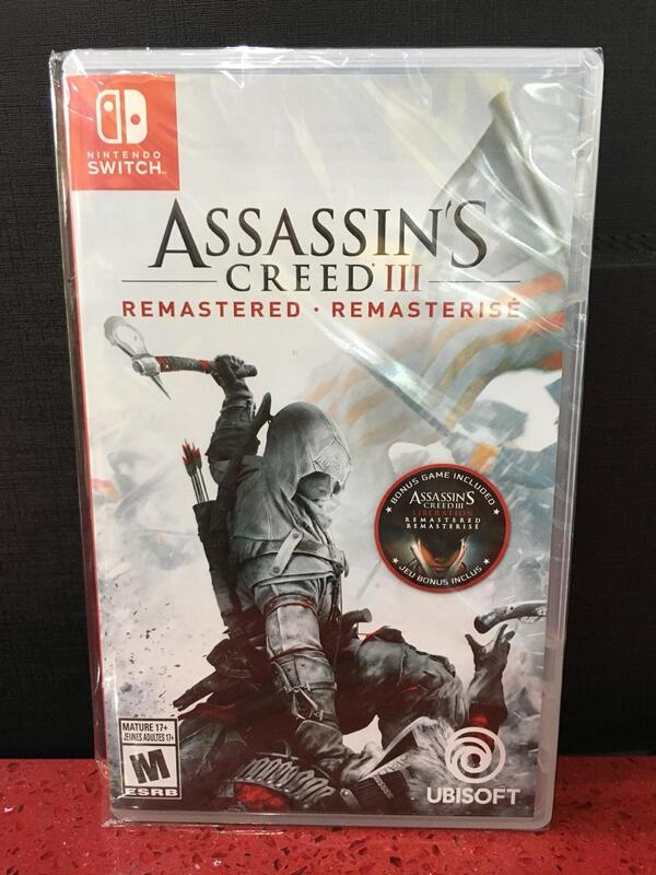 Switch Assassins Creed III Remastered – GameStation