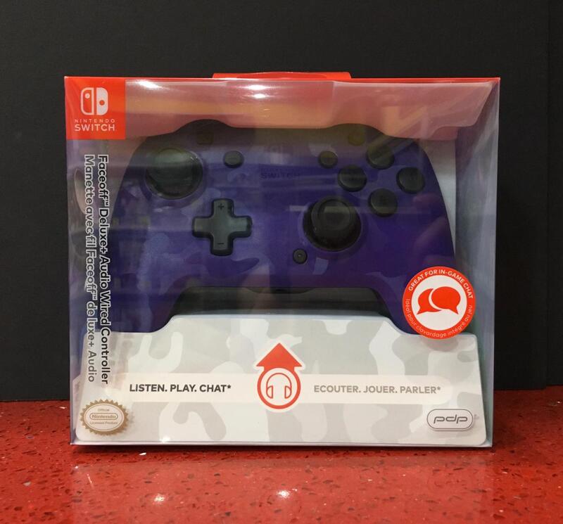 Switch Control Alambrico + Audio Morado pdp – GameStation