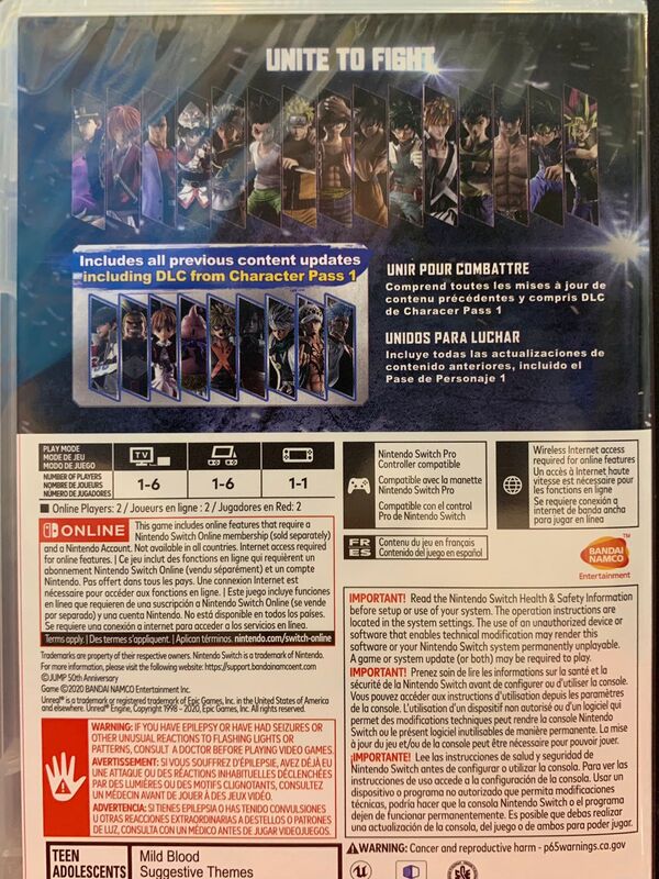 Switch Jump Force Deluxe – GameStation