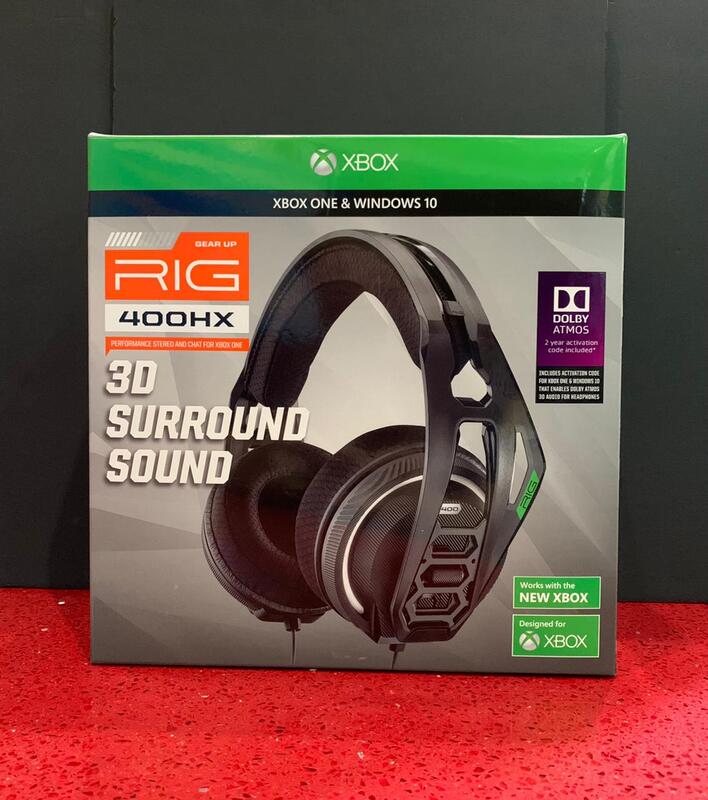 XBOX Headset Auricular Alambrico RIG 400HX Negro Nacon – GameStation