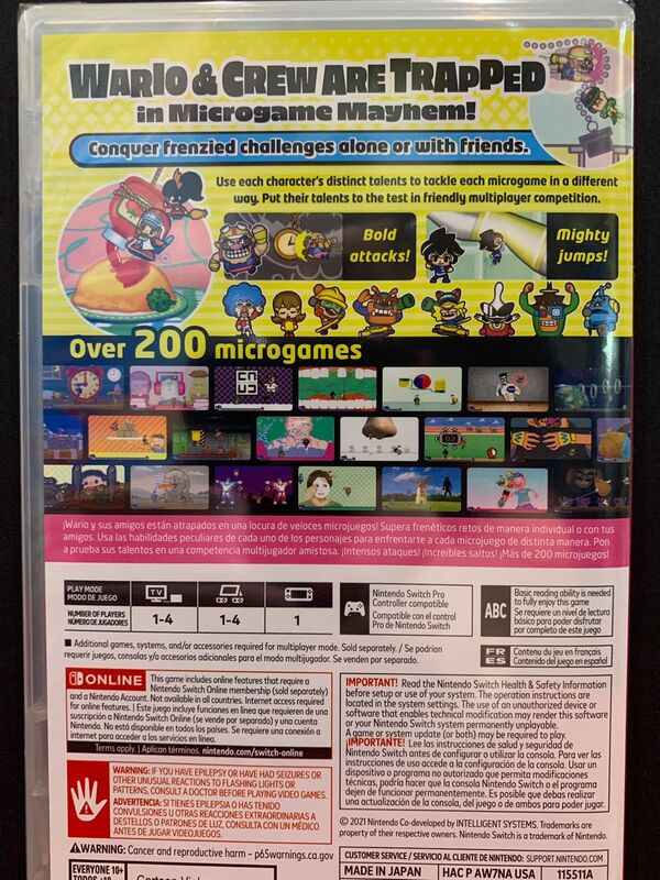 Switch WarioWare Get It Together – GameStation