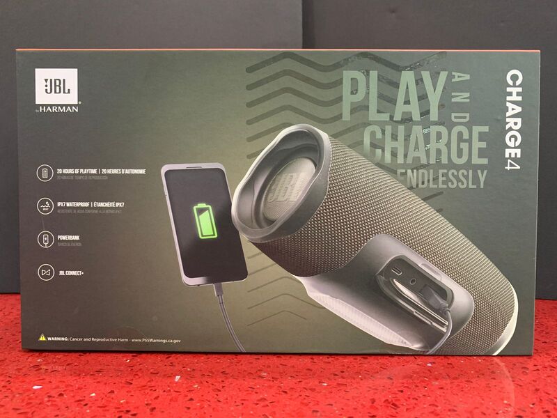 Parlante Bluetooth Charge 4 Verde JBL – GameStation