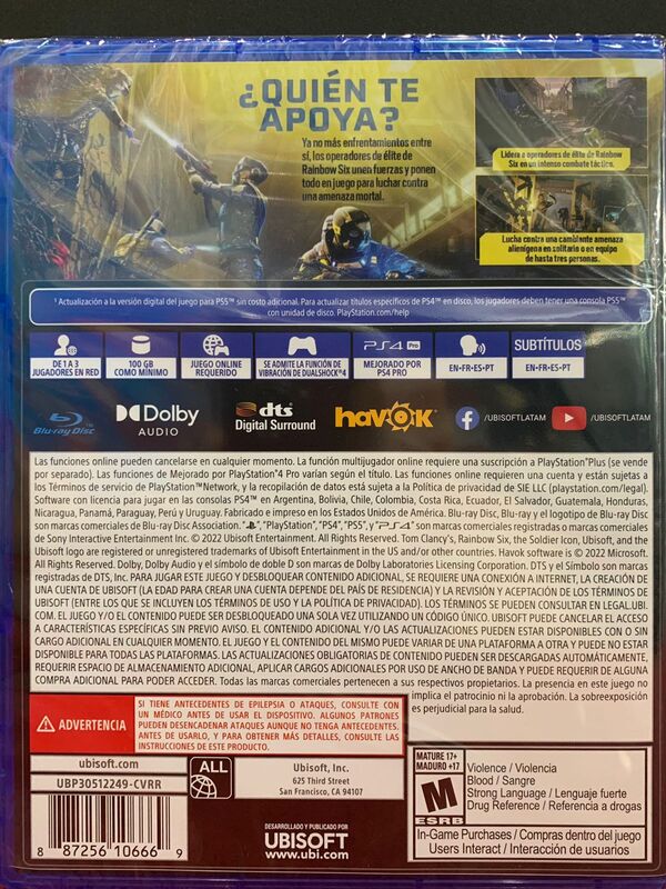 PS4 Rainbow Six Extraction – GameStation