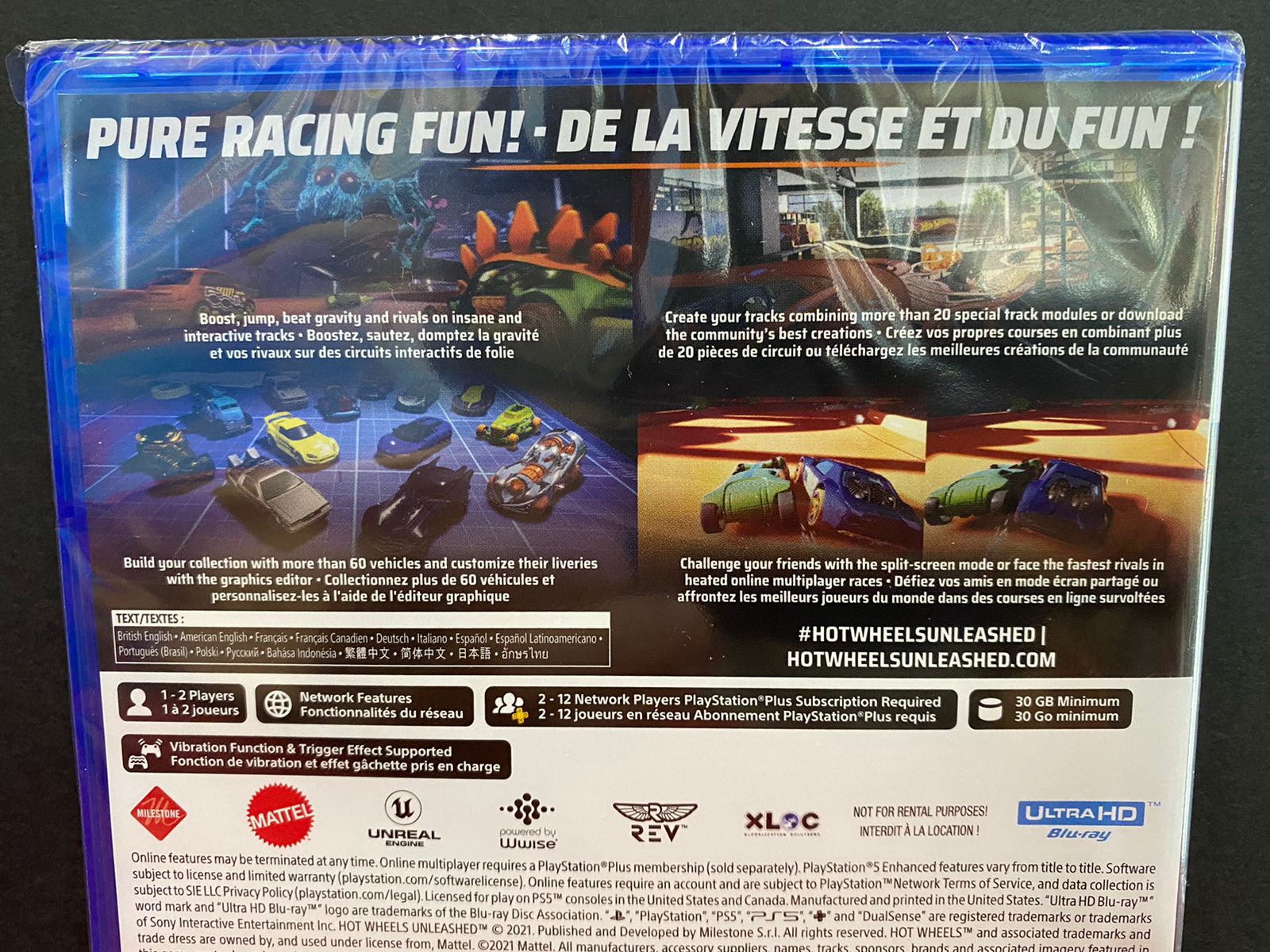Ps5 Hot Wheels Unleashed Gamestation