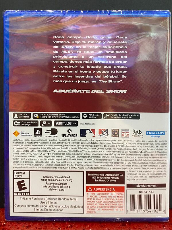 PS5 MLB 22 The Show baseball – GameStation
