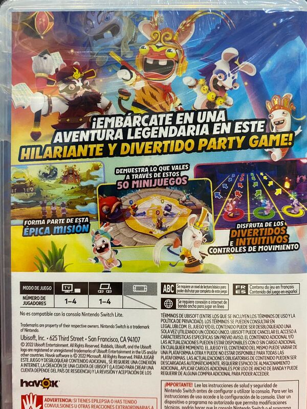 Switch Rabbids Party of Legends – GameStation