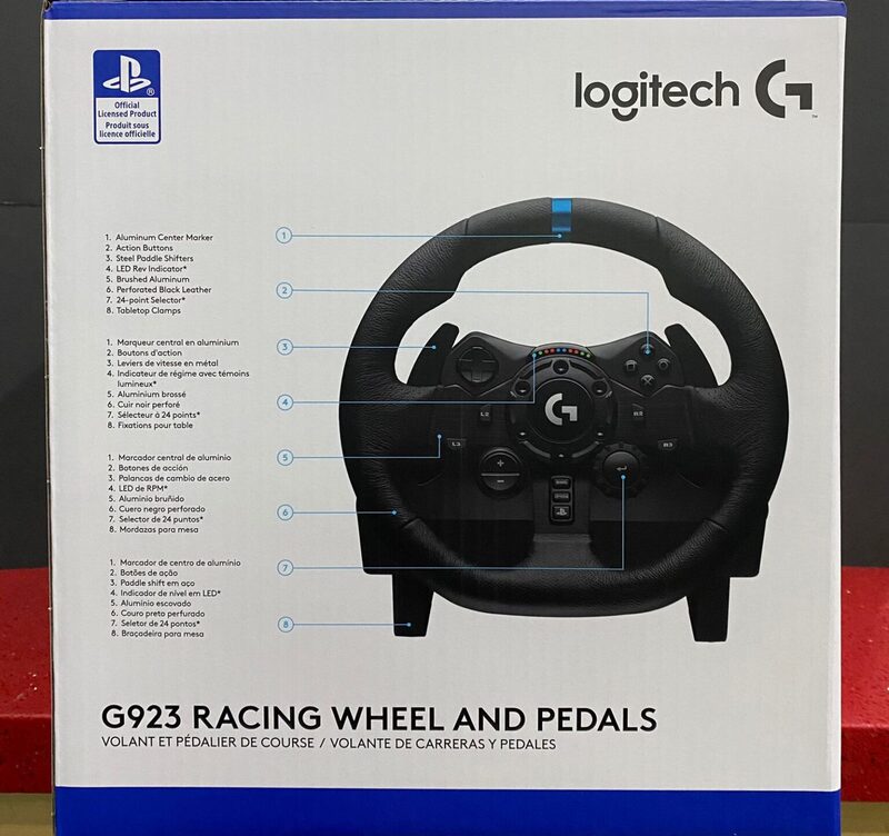 PS4 PS5 Control Wheel/Timon TrueForce G923 Logitech – GameStation