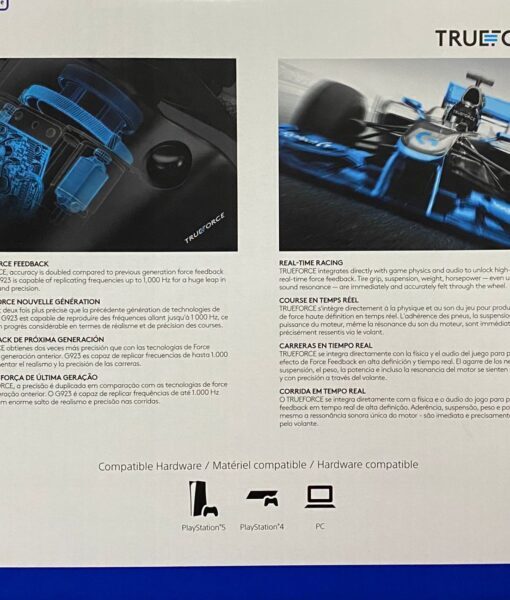 PS4 PS5 Control Wheel/Timon TrueForce G923 Logitech – GameStation
