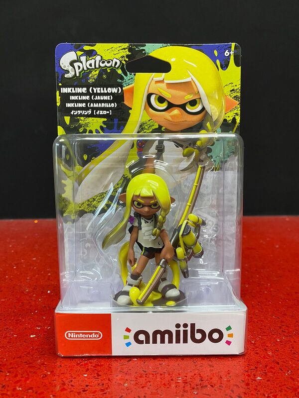 Amiibo Figura Splatoon Inkling Yellow – GameStation