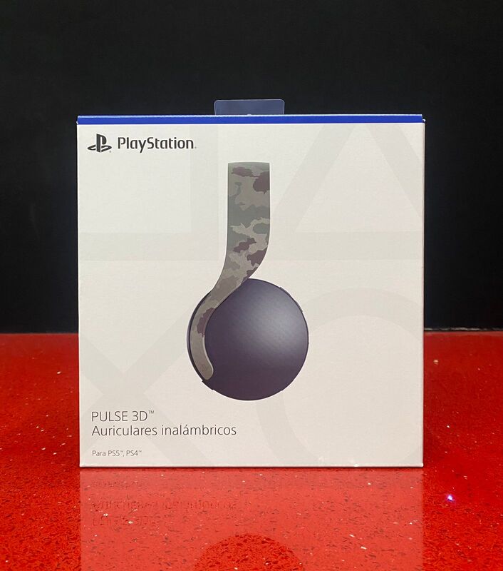 PS5 PS4 Headset Auricular Inalambrico PULSE 3D Camuflaje Sony – GameStation