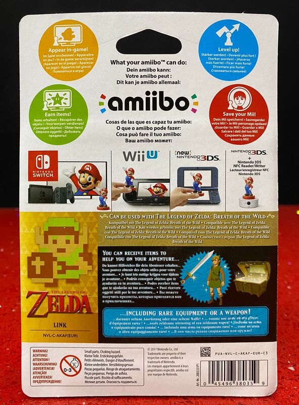 Amiibo Figura LINK Classic 8 Bit – GameStation