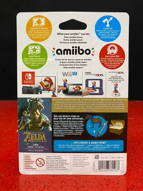 Amiibo Figura LINK Rider Breath of the Wild – GameStation