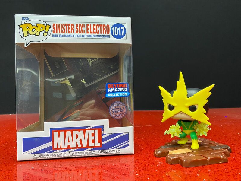 Funko Pop Figura Sinister Six Electro 1017 – GameStation