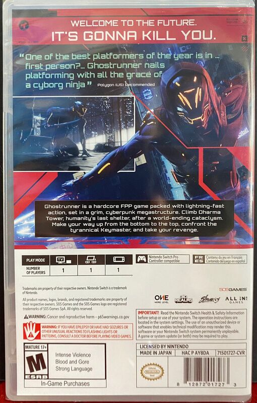 Switch GhostRunner – GameStation