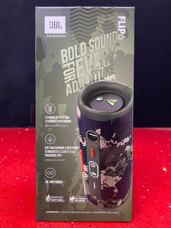 Parlante Bluetooth FLIP 6 Camouflaje JBL – GameStation