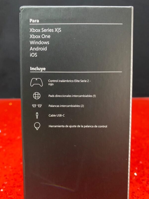 XBOX Control Inalambrico ELITE Series 2 Core Rojo – GameStation