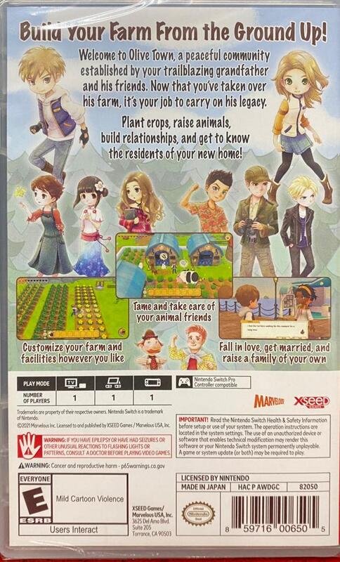Switch Story of Seasons Pioneers of Olive – GameStation