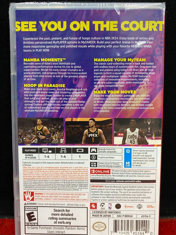 Switch NBA 2K24 – GameStation