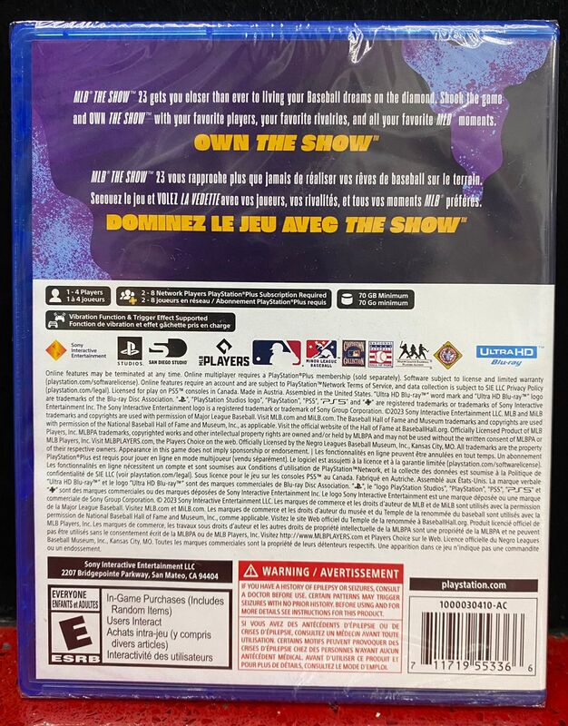 PS5 MLB 23 The Show – GameStation