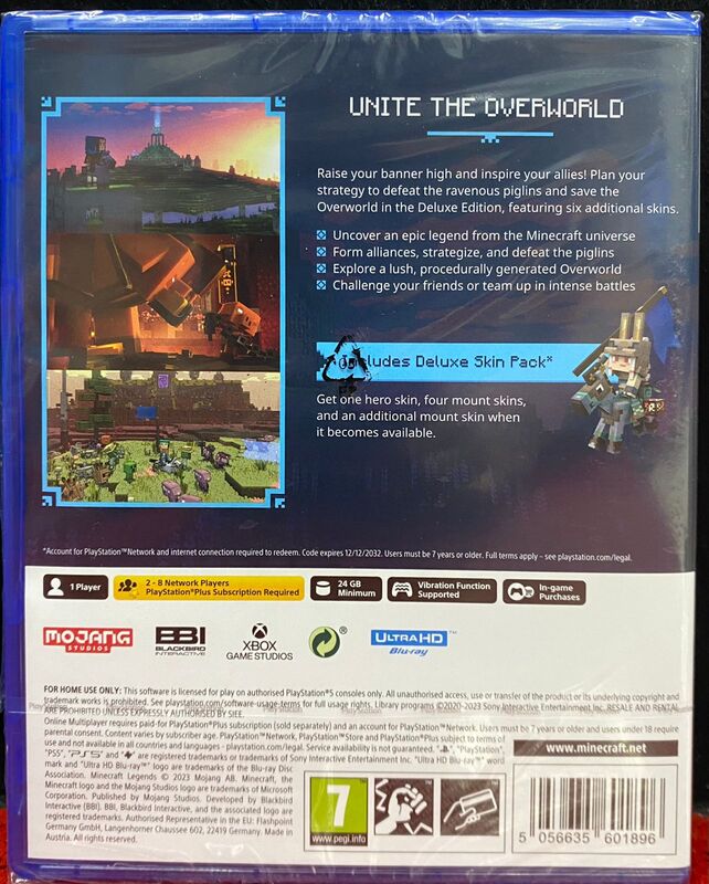 PS5 Minecraft Legends Deluxe Edition – GameStation