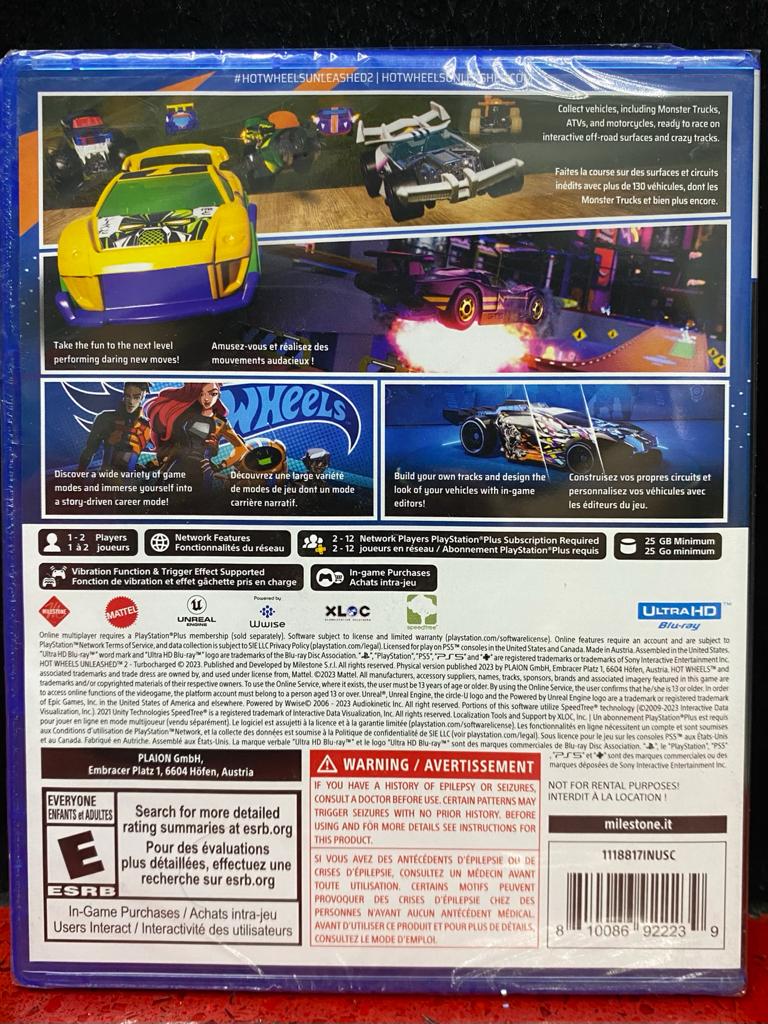 Ps5 Hot Wheels Unleashed 2 Gamestation