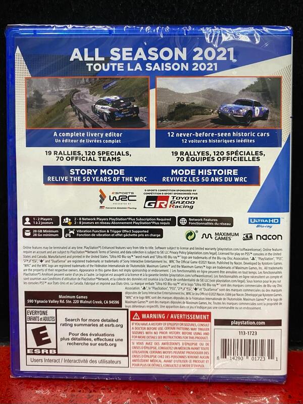 PS5 WRC 10 Rally – GameStation