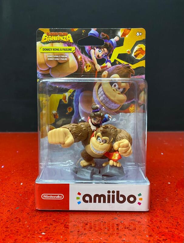 Amiibo Figura Donkey Kong Bananza & Pauline – GameStation