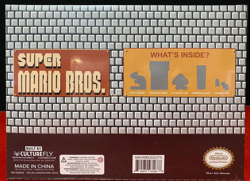 Nintendo Super Mario Retro UnderWorld Collector Box – GameStation