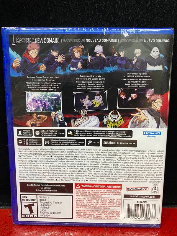 PS5 Jujutsu Kaisen Cursed Clash – GameStation