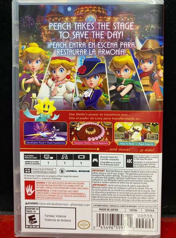 Switch Princess Peach ShowTime – GameStation