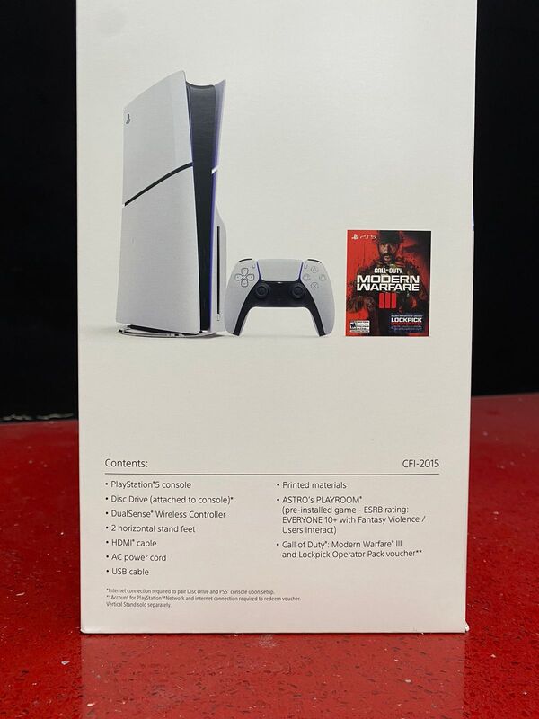 PS5 Consola Slim 1 TERA DISCO Call of Duty MW 3 Bundle Sony – GameStation