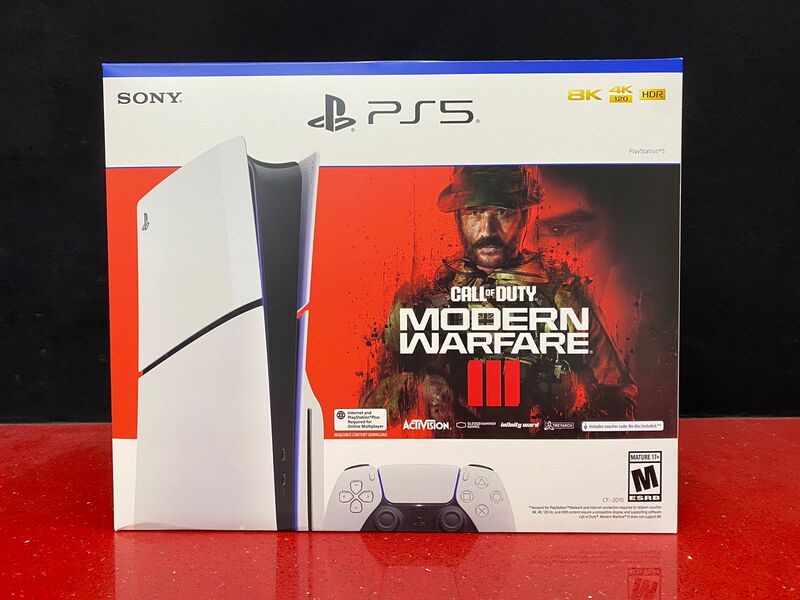 PS5 Consola Slim 1 TERA DISCO Call of Duty MW 3 Bundle Sony – GameStation