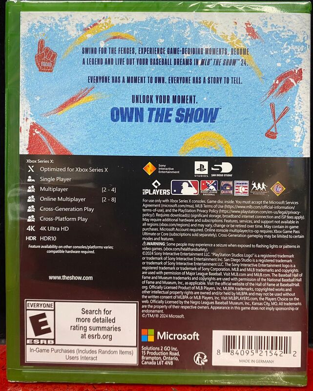 XBOX Series X MLB 24 The Show – GameStation