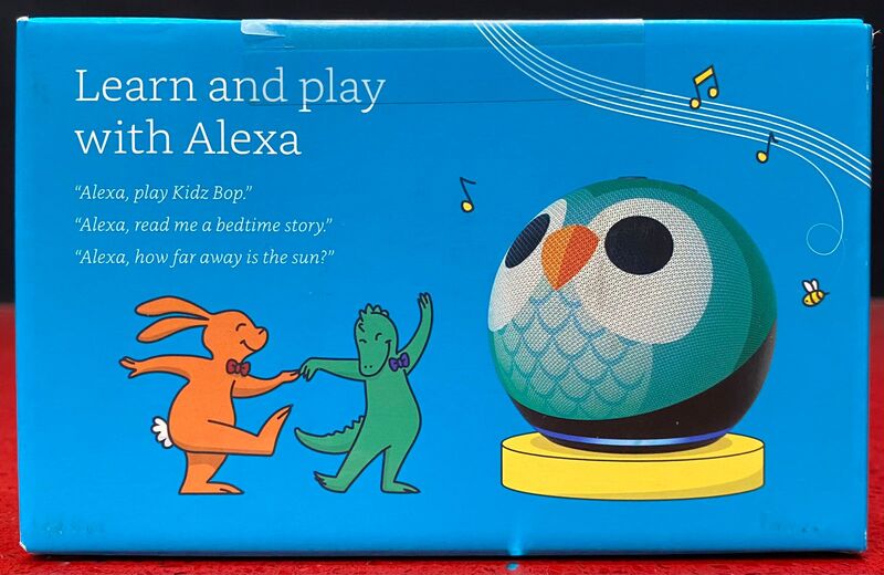 Parlante Echo Dot 5 Kids con Alexa Buho Amazon – GameStation