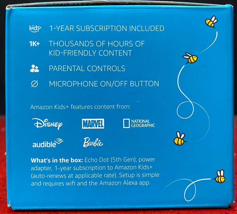 Parlante Echo Dot 5 Kids con Alexa Buho Amazon – GameStation