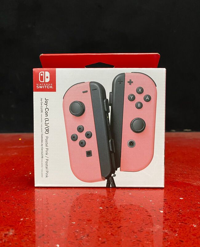 Switch Control JoyCon L/R Pastel Rosa Nintendo – GameStation