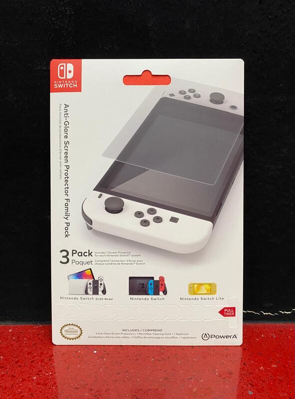 Switch Screen Protector para Consola Oled/Revision/Lite 3pack PowerA ...