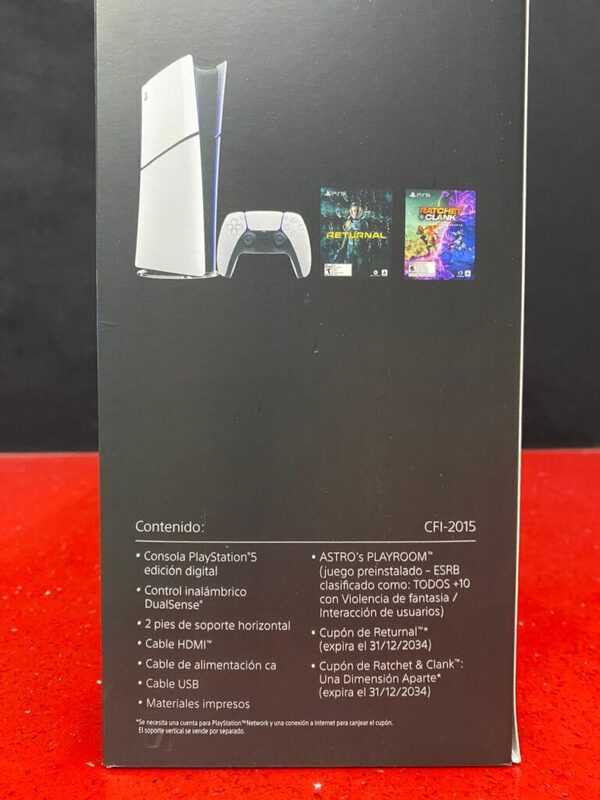 PS5 Consola Slim 1 TERA DIGITAL Returnal / Ratchet Bundle Sony – GameStation