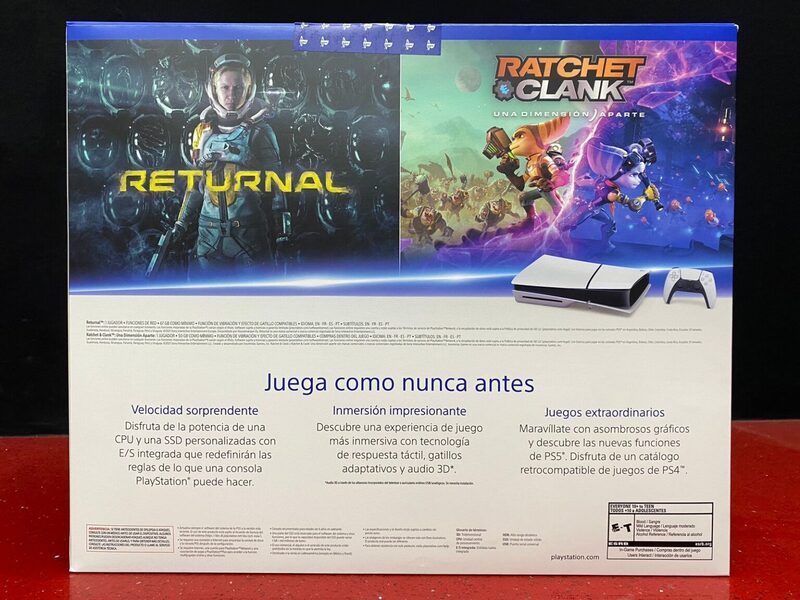 PS5 Consola Slim 1 TERA DISCO Returnal / Ratchet Bundle Sony – GameStation