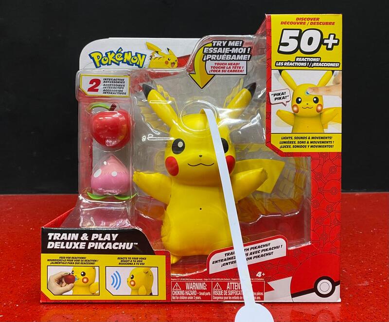 Pokemon Figura Train and Play Deluxe Pikachu JW – GameStation