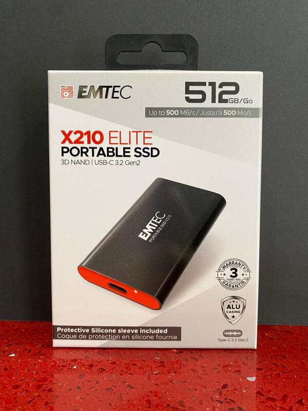 Memoria / Disco duro Portable SSD de 512 GB Emtec – GameStation