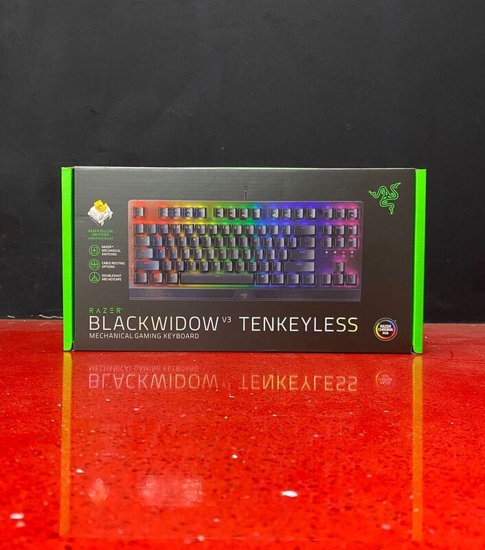 Teclado Blackwidow V3 Tenkeyless Negro RGB Razer – GameStation