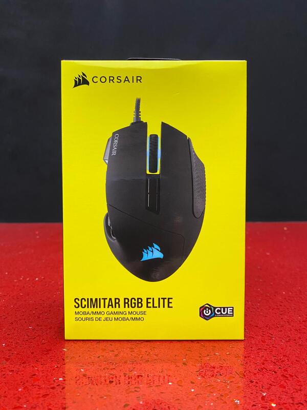 Mouse Gaming RGB Alambrico MMO Scimitar Elite Corsair – GameStation