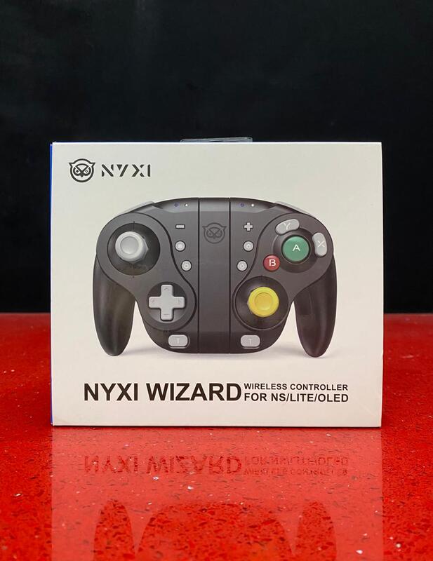 Switch Control Inalambrico GameCube JoyCon Negro Wizard Nyxi – GameStation