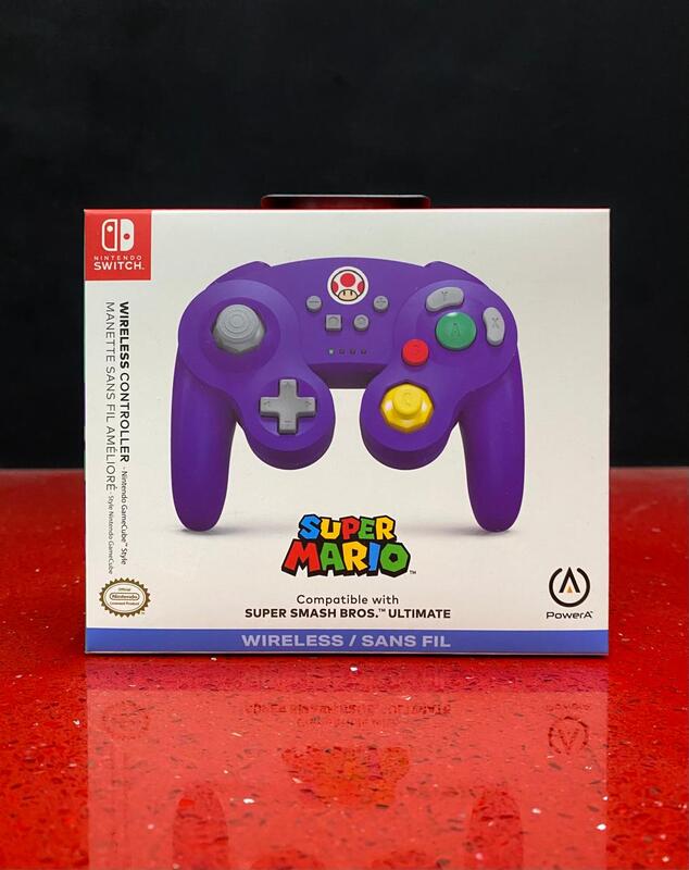 Switch Control Inalambrico GameCube Morado Toad PowerA – GameStation