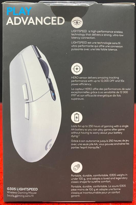 Mouse Gaming Inalambrico G305 Blanco Logitech – GameStation