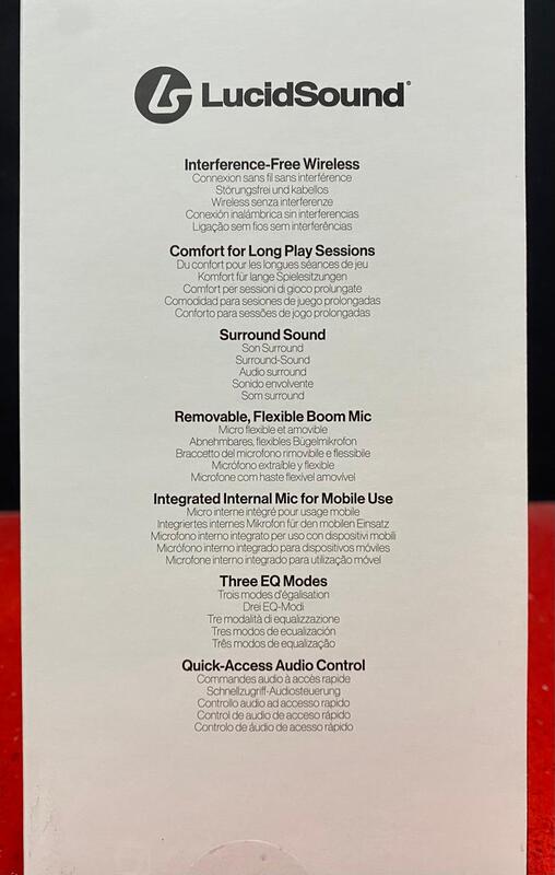 PS5 PS4 Headset Auricular Inalambrico Lucid LS15P Negro PowerA ...